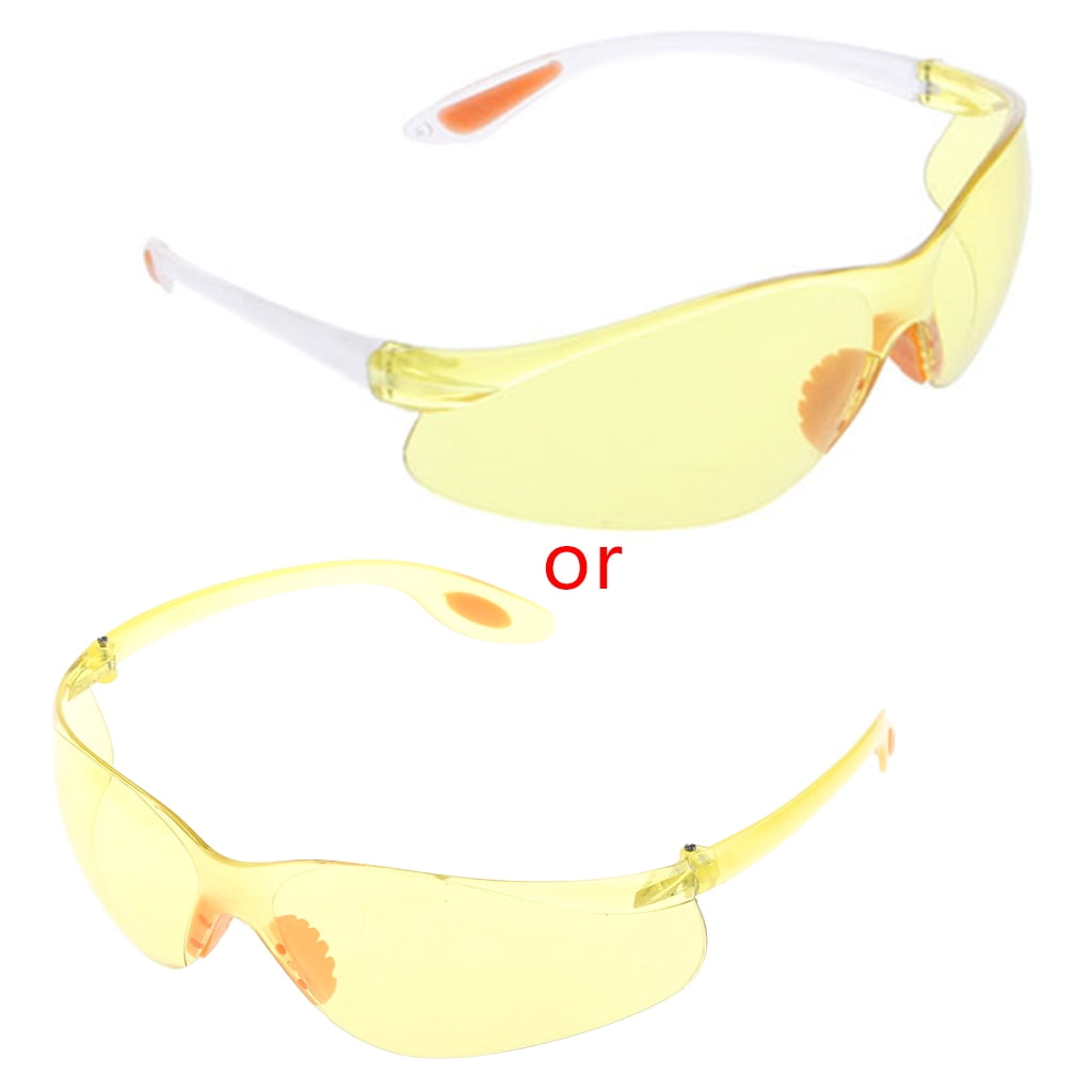 Safety Glasses Anti-scratch Anti-frog Transparent Colored Lens Safety ...