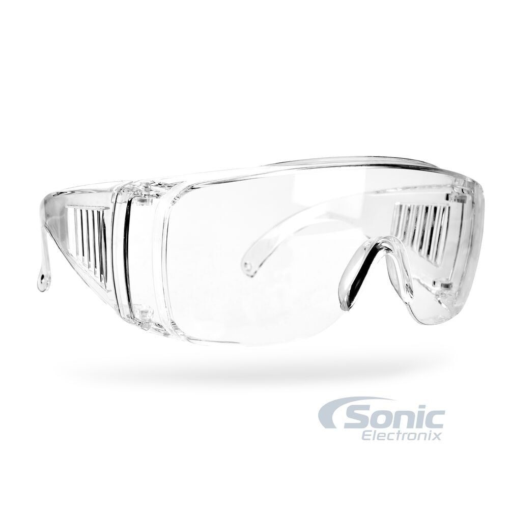 Safety Glasses Over Eyeglasses (Anti-Fog & Scratch Resistant) OTG ...