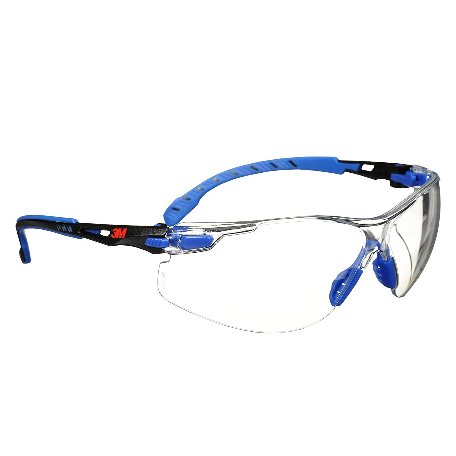 Safety Glasses, Solus 1000 Series, ANSI Z87, Scotchgard Anti-Fog, Clear ...