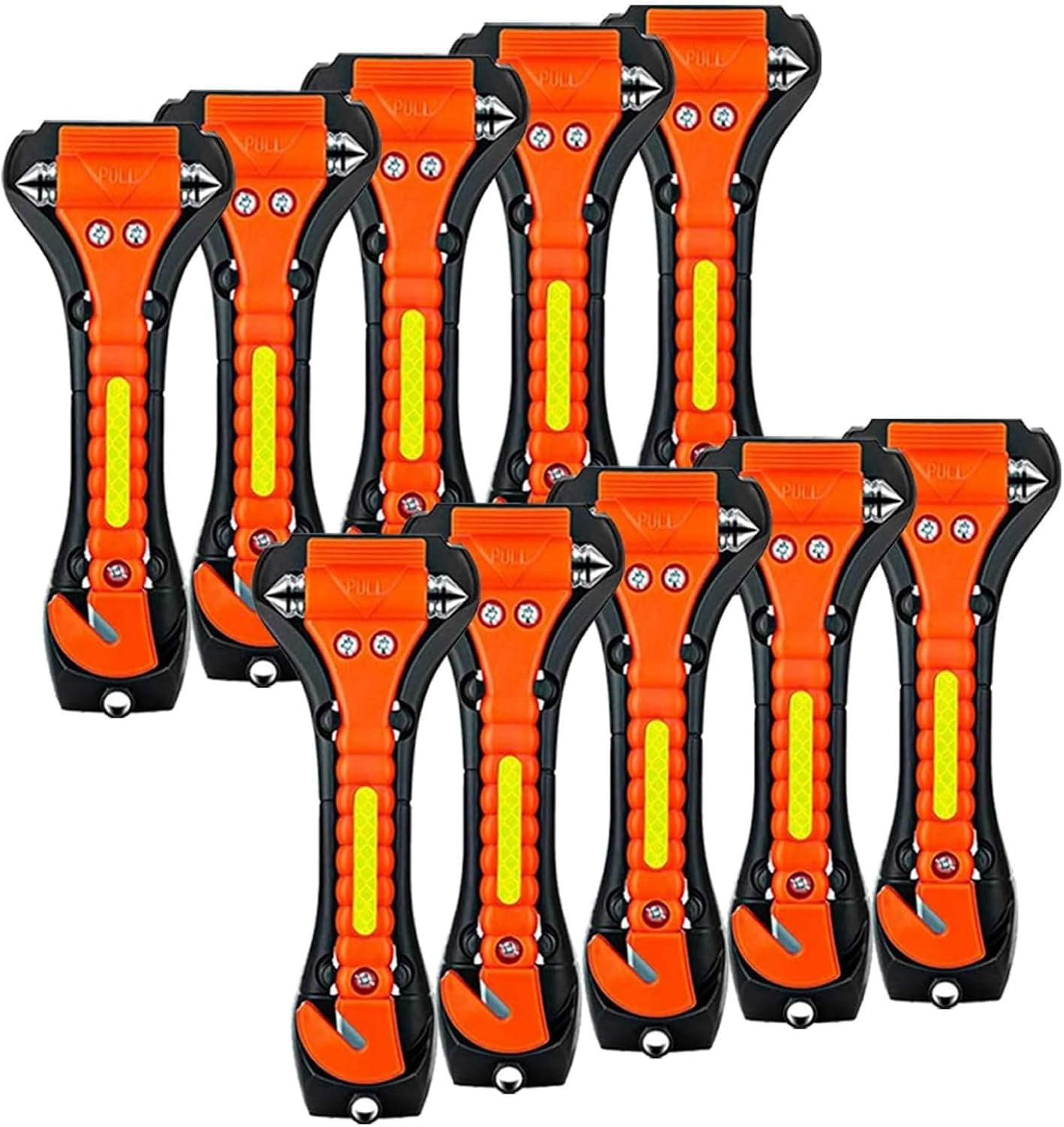 Safety Hammer, 10 Pack Car Emergency Escape Tool Car Window Breaker and ...