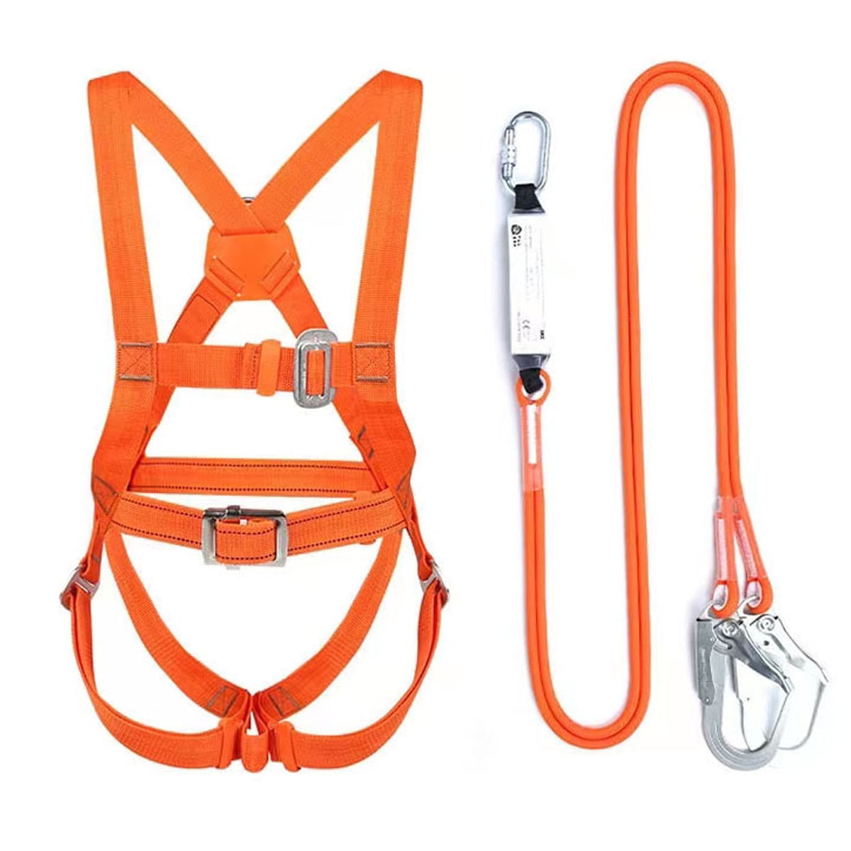 Safety Harness Fall Protection Kit: Full Body Roofing harnesses with ...