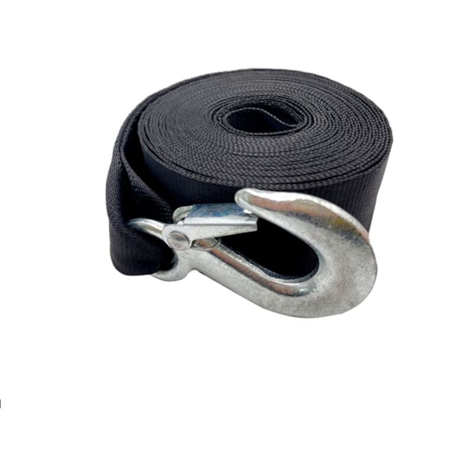 Safety Hook for Trailer Winch, Rust-Proof Heavy-Duty Steel Hook with ...