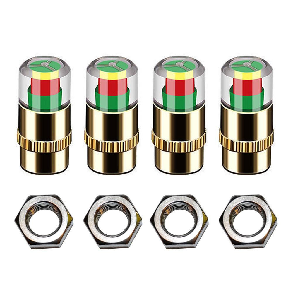 Safety Inspection * Valve Car Tire Pressure Indicator Gauge Indicator ...