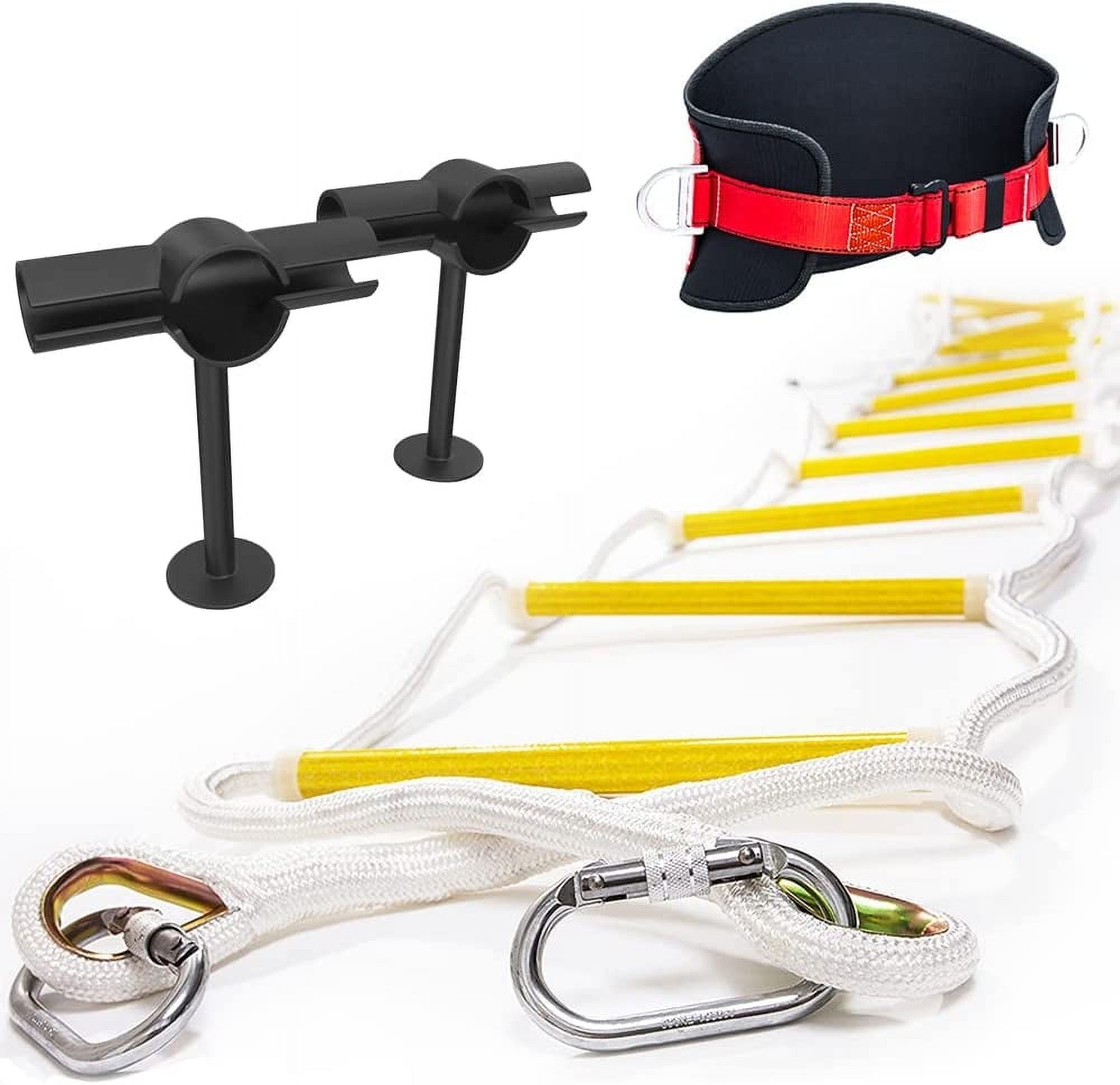 Safety Ladder 32 ft Flame Resistant - Innovative Solution Ladder with ...