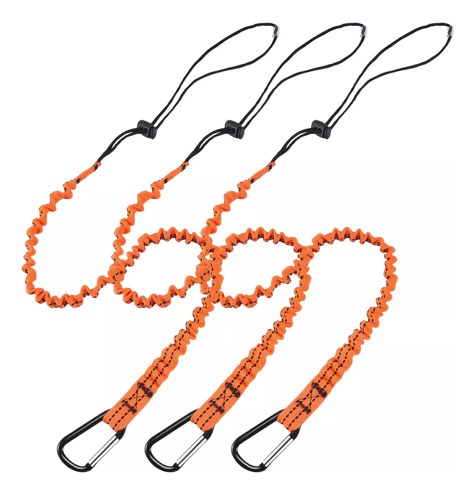 Safety Lanyard Fall Protection Rope Shock-Absorbing Elastic Harness ...