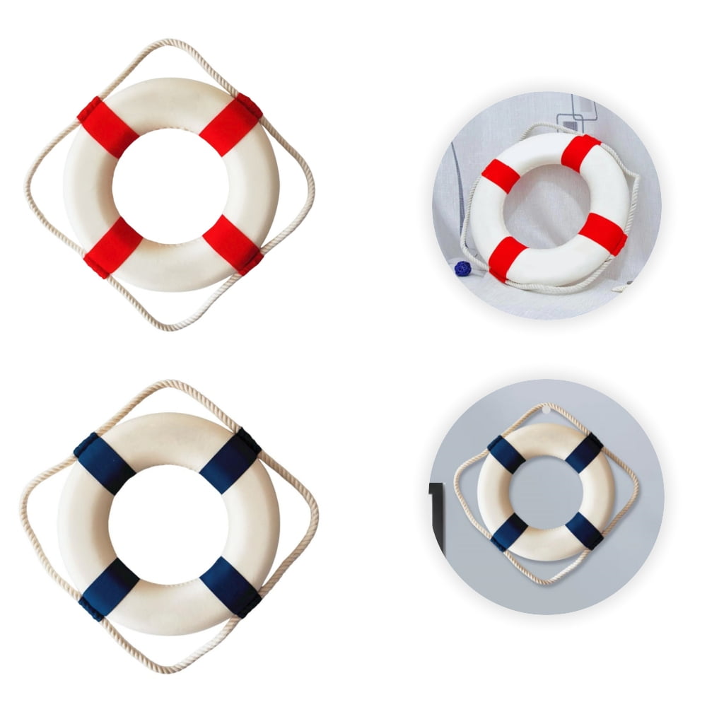 Safety Life Preserver Ring Buoy for Swimming, Swim Foam Ring - Pool ...