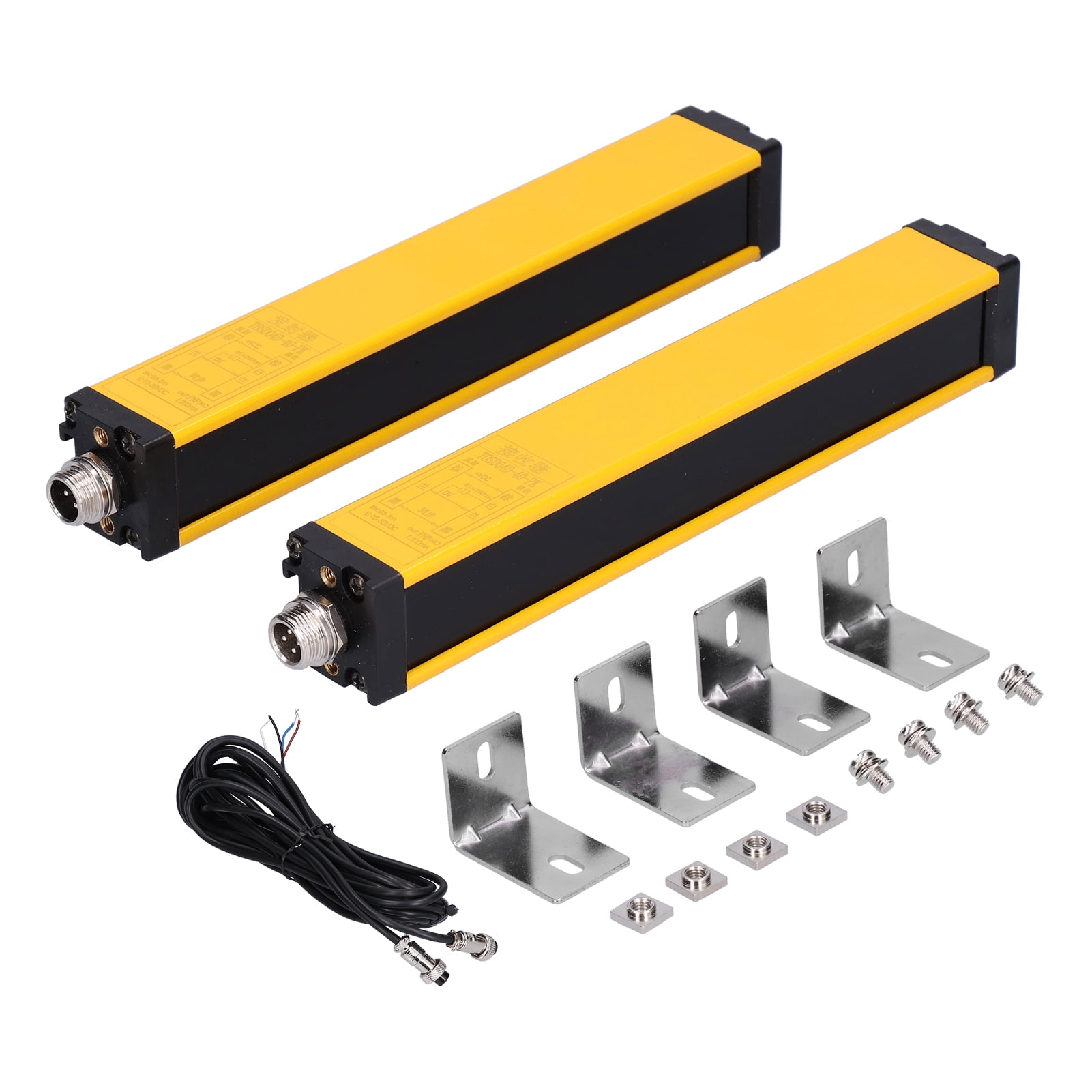 Safety Light Curtain PNP NO Output DC10-30V Photoelectric Sensor ...