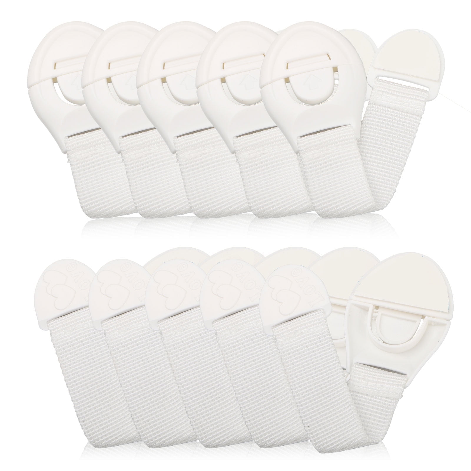 Safety Locks, EEEkit 10pcs Adjustable Safety Straps Latches for ...