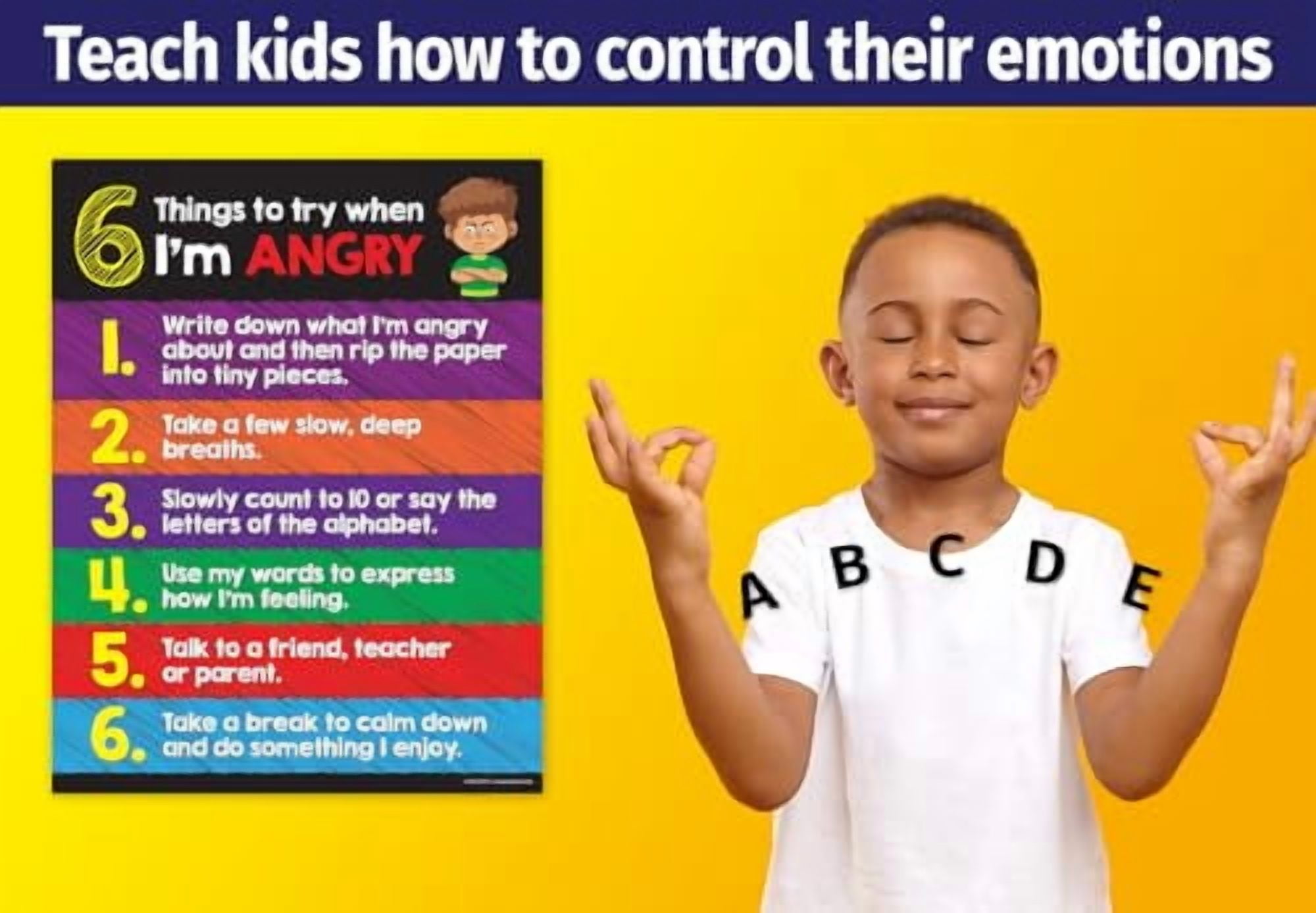 Safety Magnets Behavior Management Posters (5 Pack) for Classroom ...