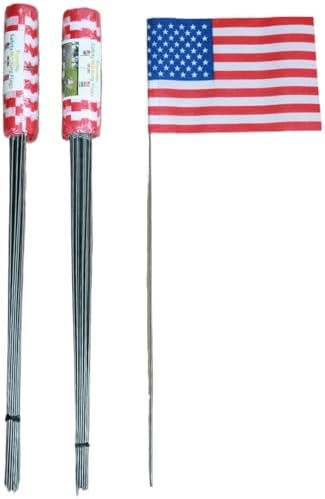 Safety Marking Flags, American Flags for Outside, Yard Marking Flags ...