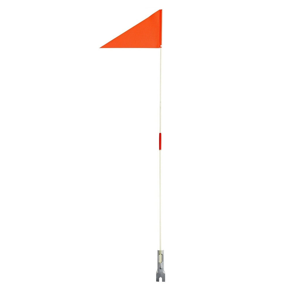 Safety Orange 2-Piece Flag Set - Walmart.com