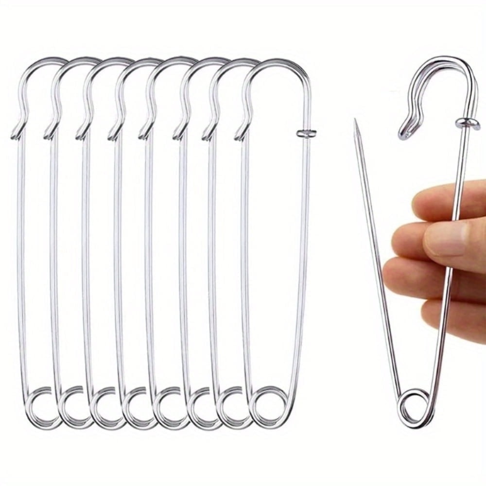 Safety Pins Extra Large Heavy Duty 10PCS 3 Inch Blanket Pins Strong ...