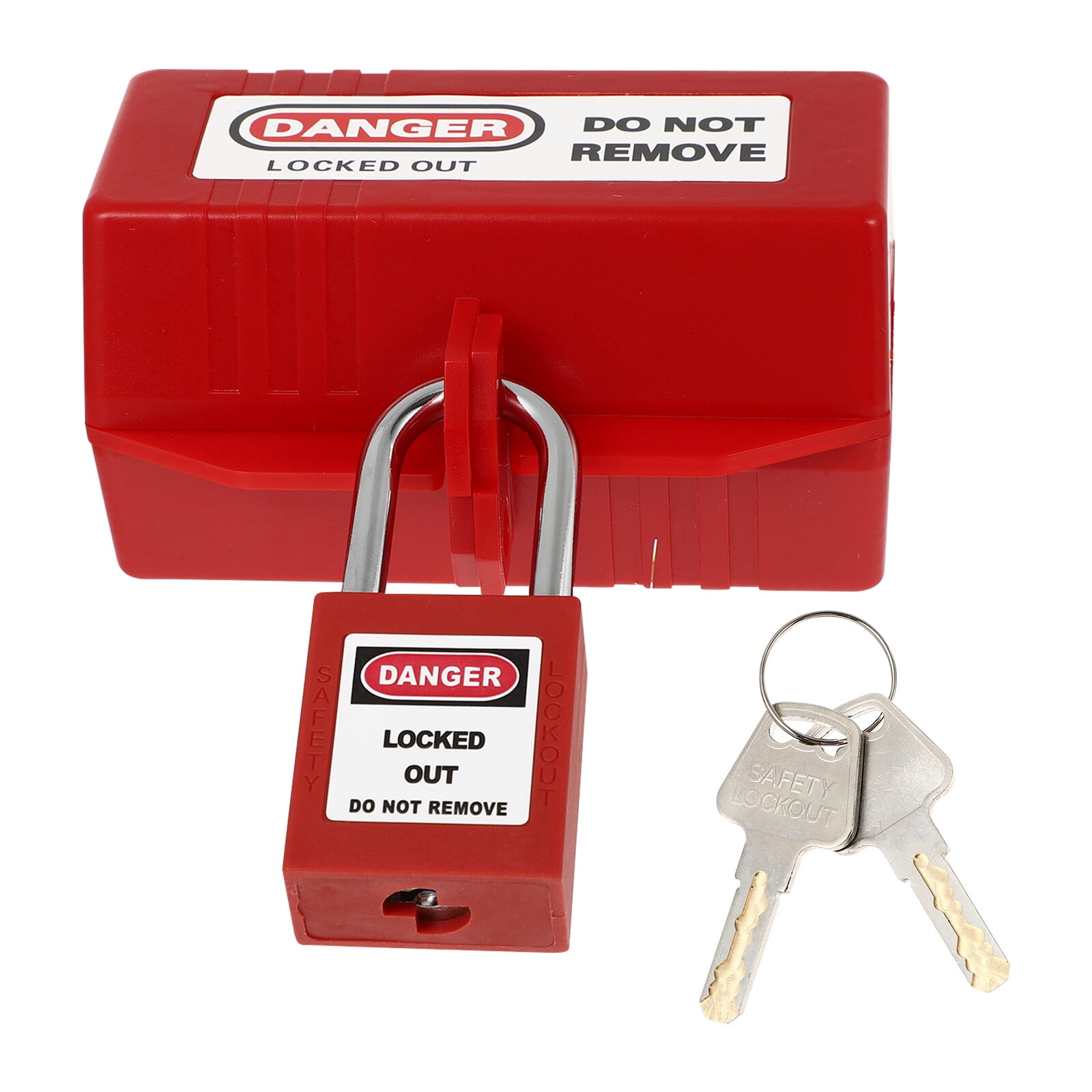 Safety Power Plug Lock Box Padlock Socket Lockout Child - Walmart.com