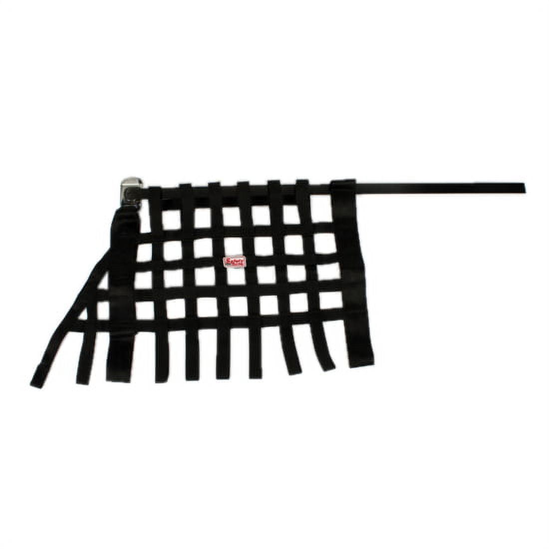 Speedway Motors Safety Racing Black Grand National Window Safety Net ...