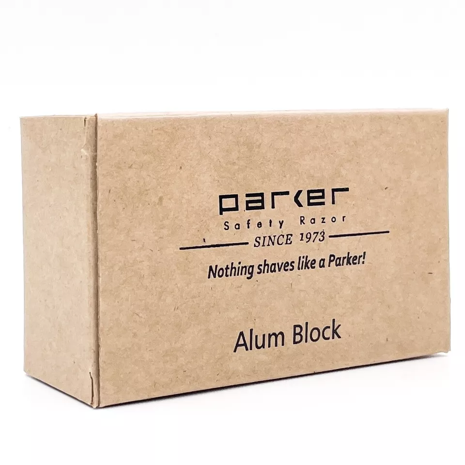 Safety Razor 125g Alum Block with Travel Case - A Natural Aftershave ...