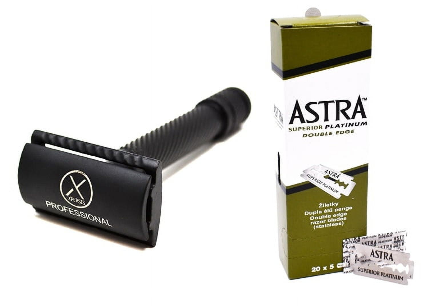 XPERSIS Safety Razor, Double Edge, Handcrafted German Steel, Matte ...