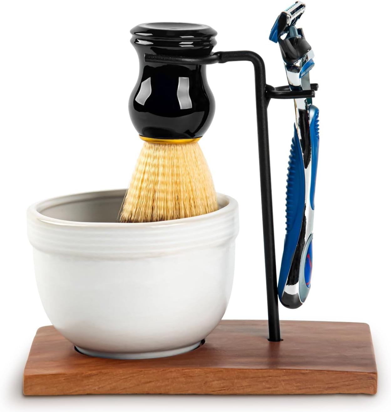 Safety Razor Shave Kit Mens Shaving Kit For Men Black Safety Razor ...