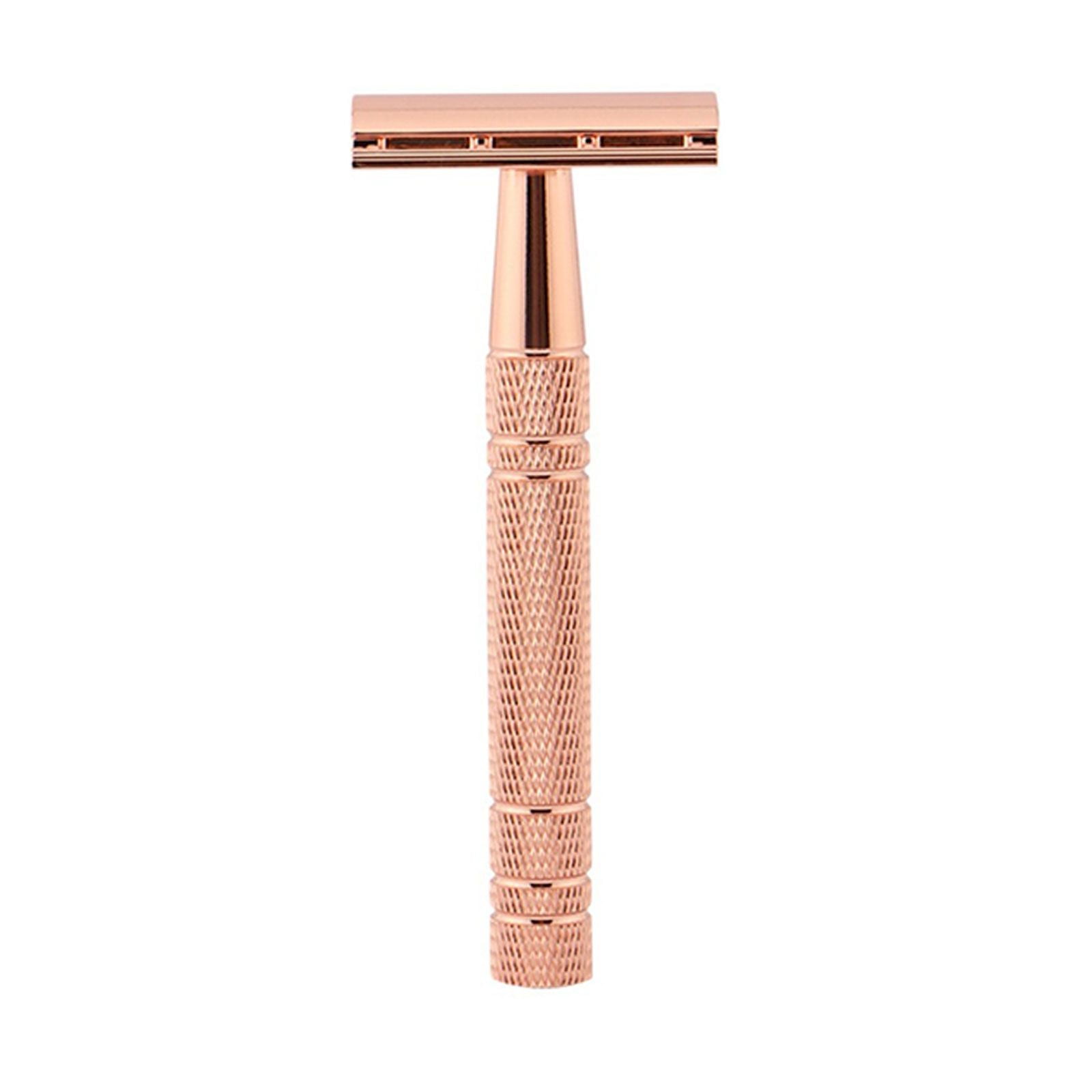 Safety Razor, Single Blade Razor, Rose Gold Double Edge Safety Razor ...