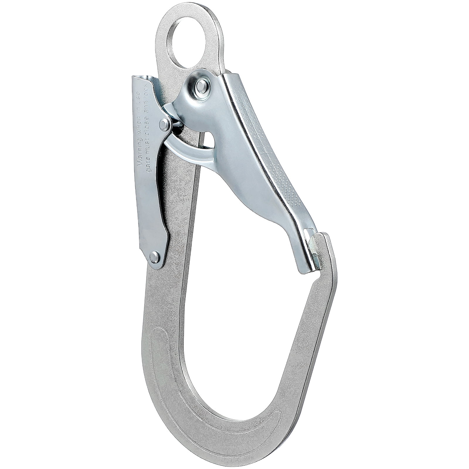 Safety Rebar Snap Hook Alloy Steel Gate Drop Forged Rebar Hook Self ...