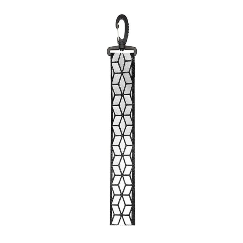 Safety Reflector Pendant Visible Reflective Tags Reflective Keychain ...