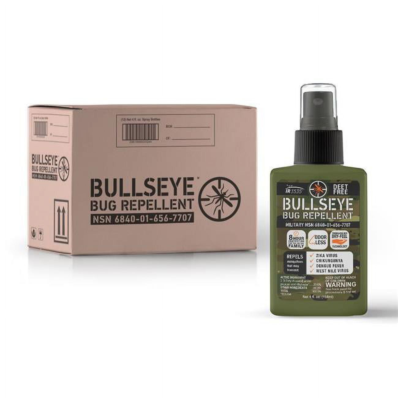 Safety Sack bullseye12 Bullseye Bug Repellent Master Case - Pack of 12 ...