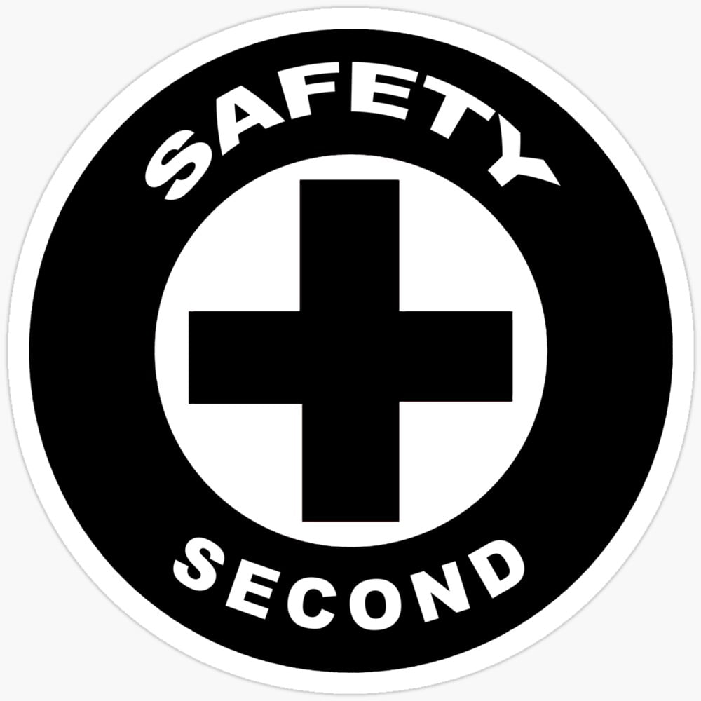 Safety Second Sticker Phone Decal Water Bottle Stickers Car Decals ...