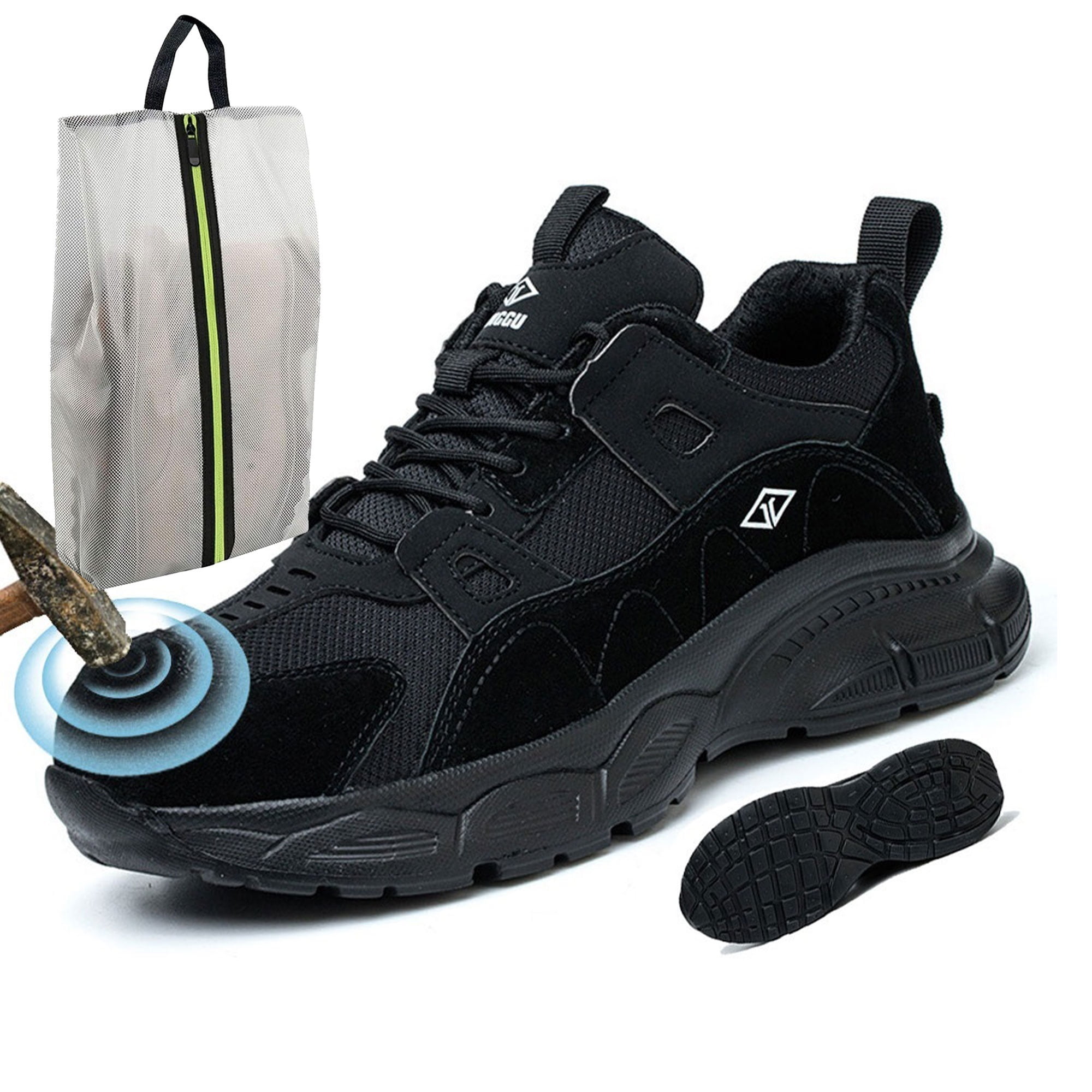 Safety Shoes Summer Shoes For Men Women Lightweight Comfortable Steel ...