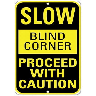 Garage Decor Sign Slow-Watch for Dogs! Safety Sign Caution Warning Sign ...