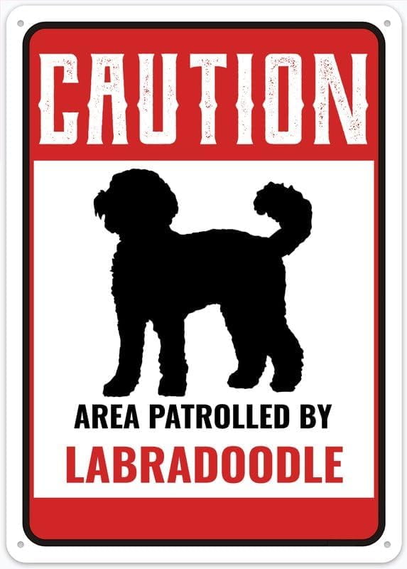 Safety Sign Notice Danger Warning Sign Caution Area Patrolled By ...