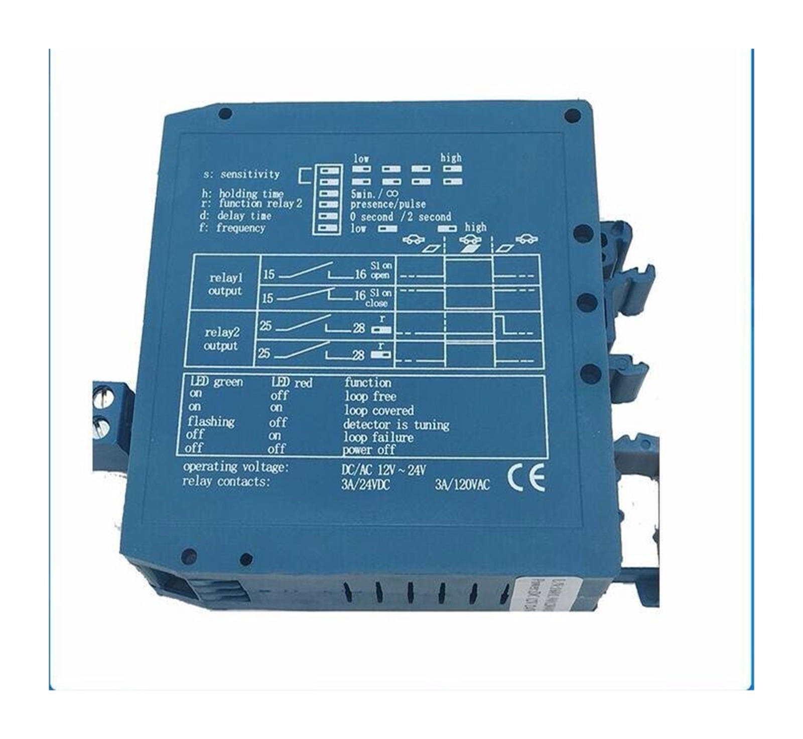 Safety Single-channel Inductive Vehicle Loop Detector Sensor Vehicle ...