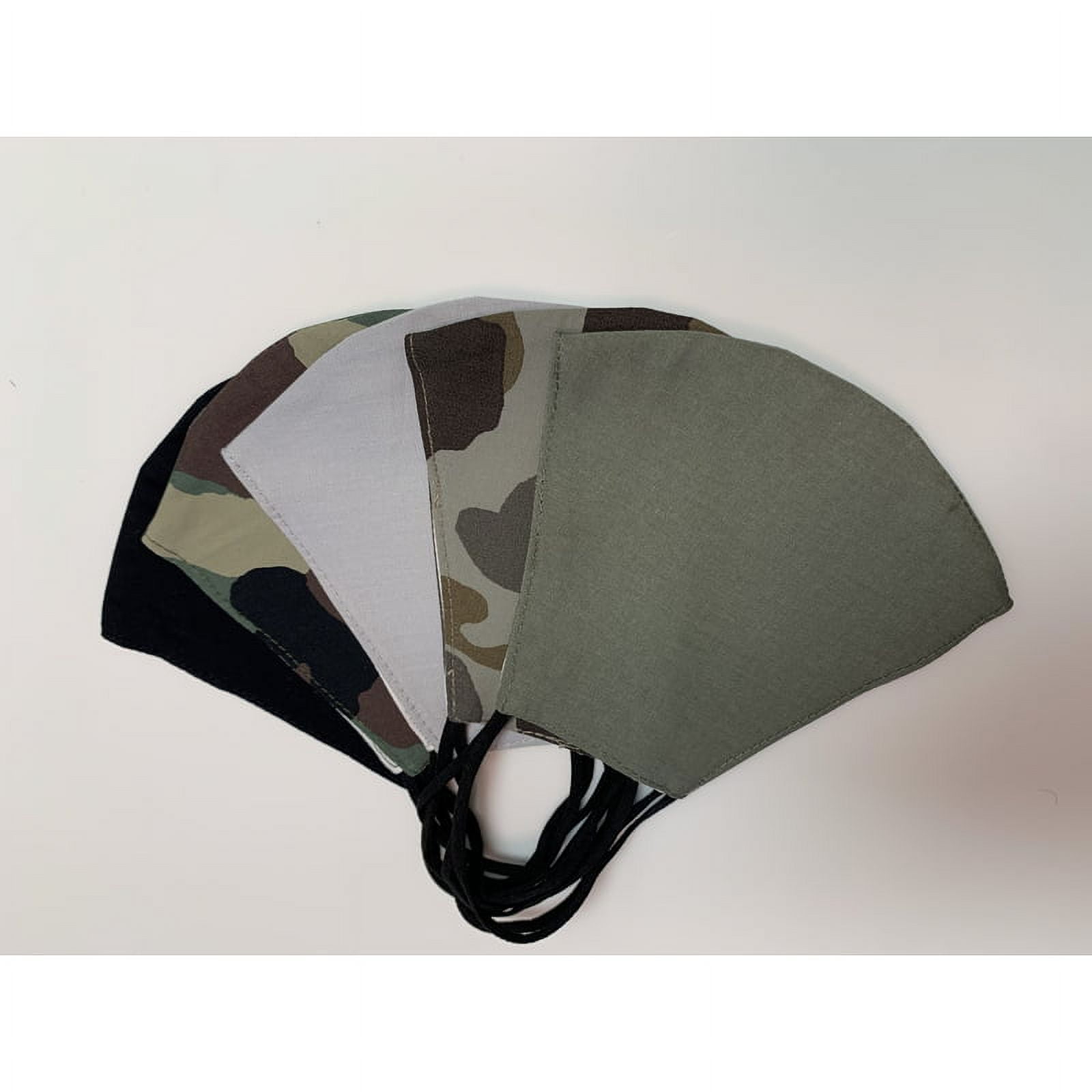 Safety Smile Fsa2-5Ppk Cotton Face Mask Multicolored 5 pc - Walmart.com