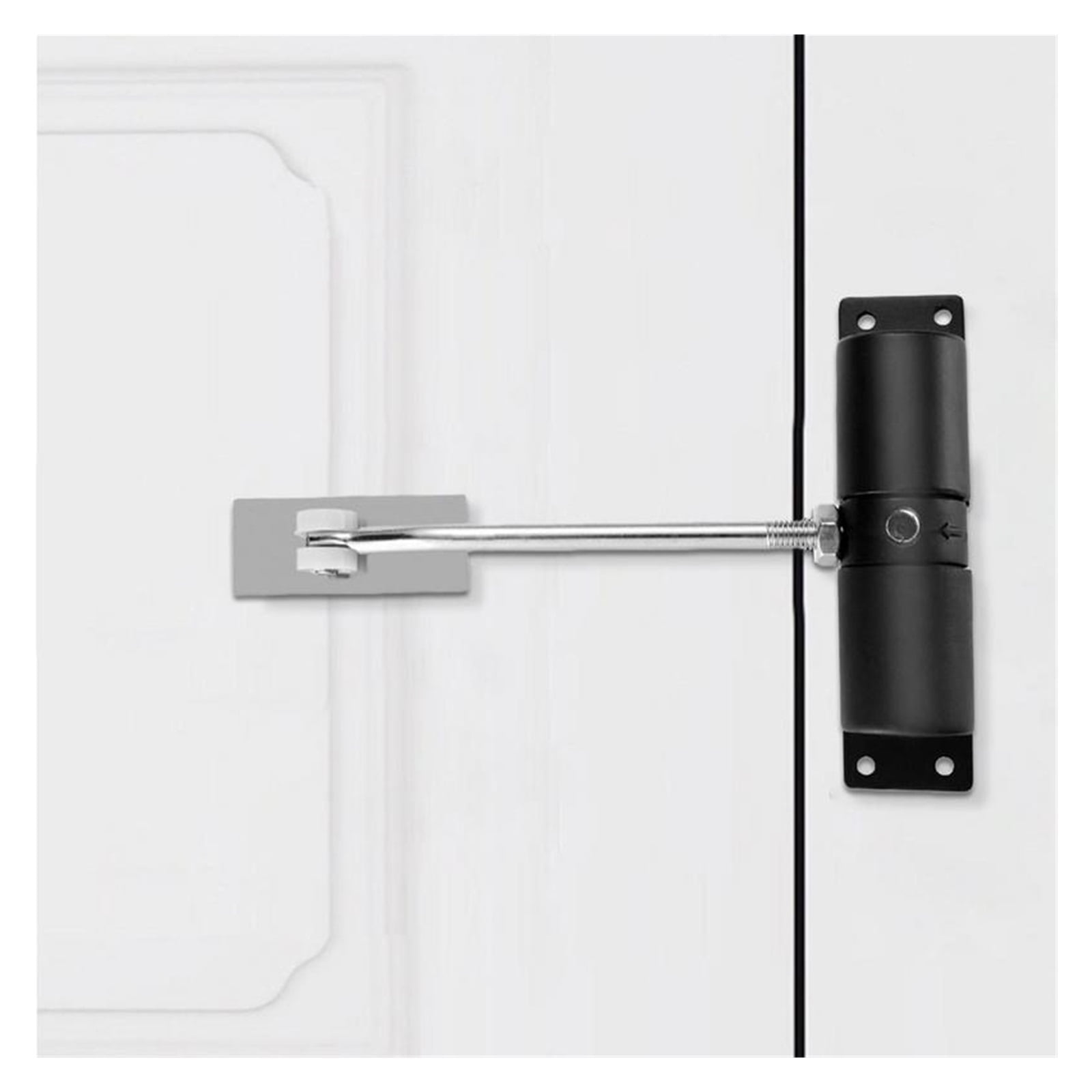 Safety Spring Door Closer Automatic Gate Lock Aluminum Alloy Closer ...