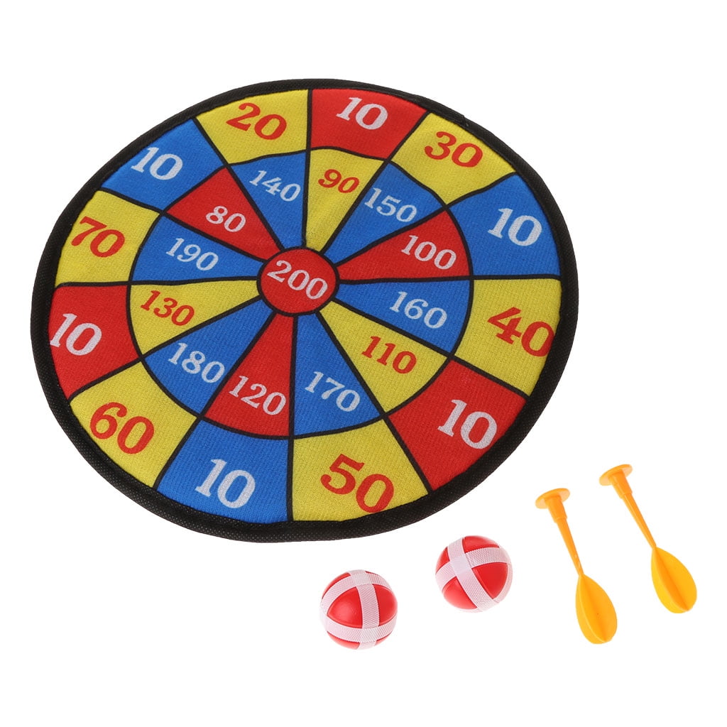 Safety Sticky Targets Set with Fabric Dartboard Easy Grab Ball ...