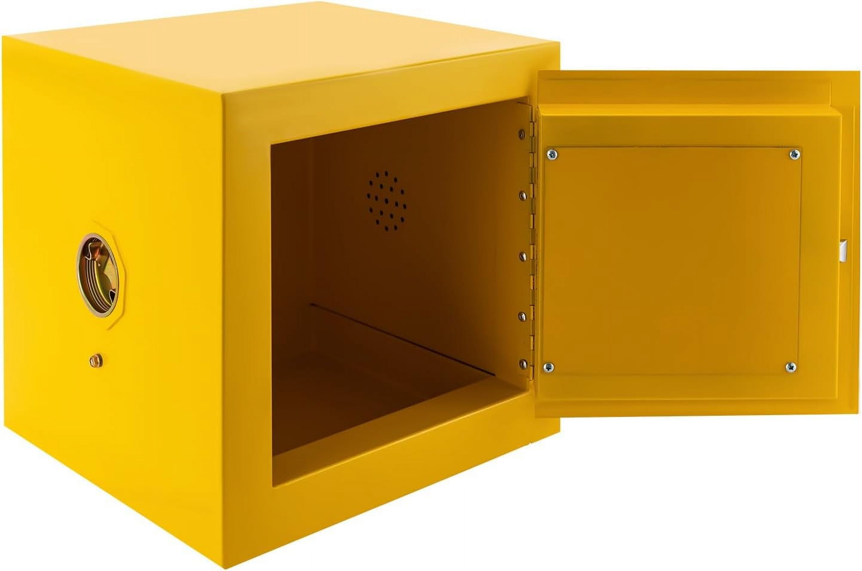 Safety Storage Cabinet for Liquids 2 Gallon Fire Safe Fuel Cabinet ...