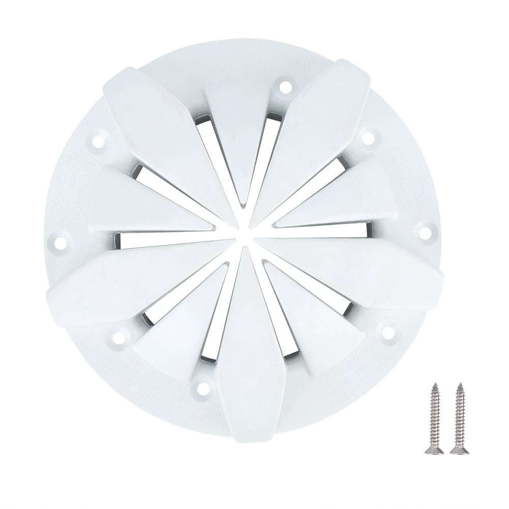 Safety Systems Main Drain Grate Round Anti Hair Snare Swimming Pool ...