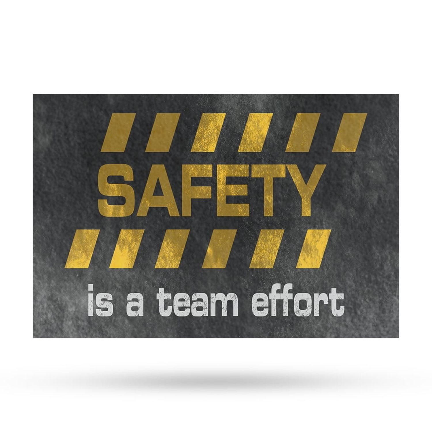 Safety Is a Team Effort Vinyl Decal 18 Inch x 24 Inch Weatherproof ...