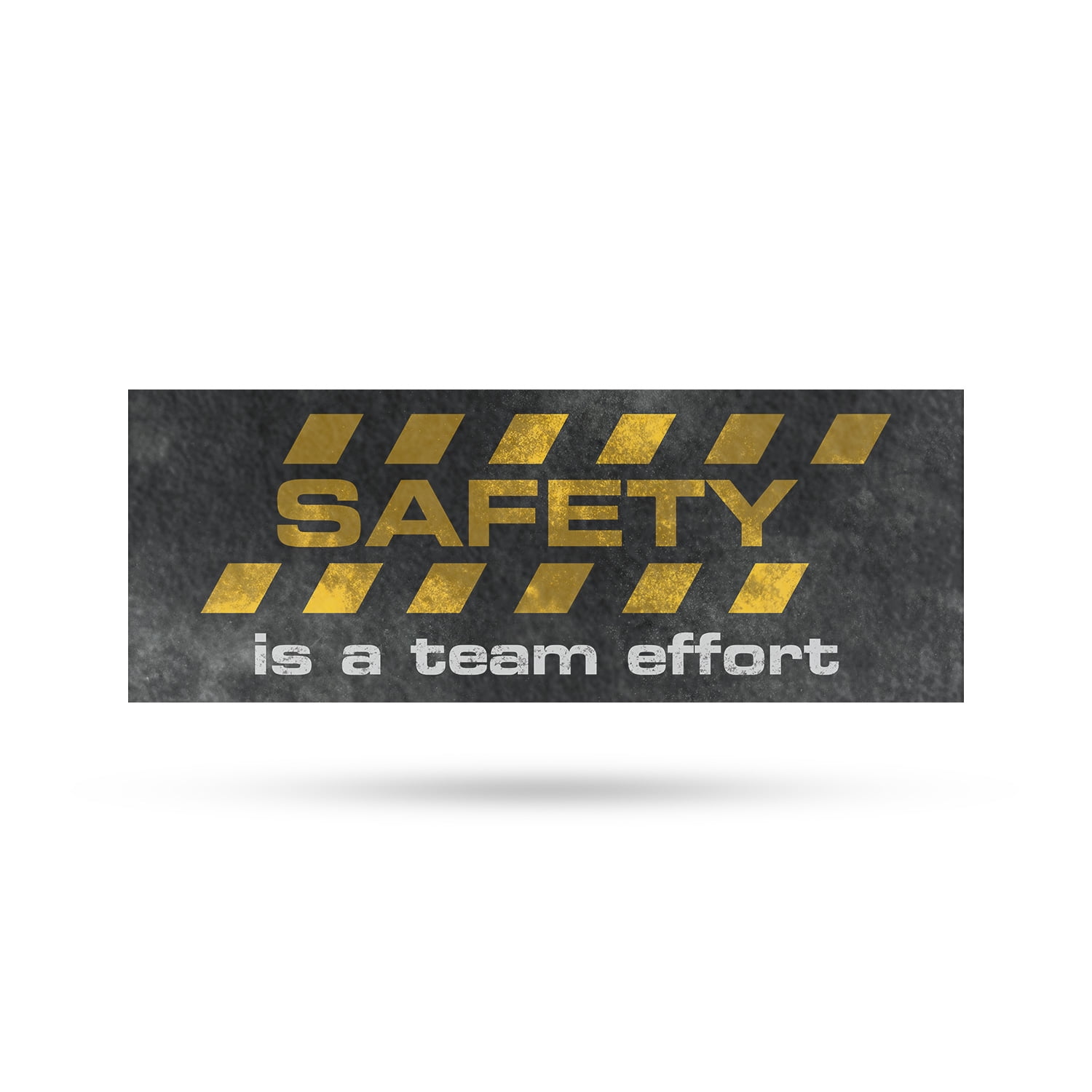 Safety Is a Team Effort Vinyl Decal 24 Inch x 9 Inch Weatherproof Heavy ...