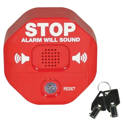 Safety Technology International Exit Door Alarm,Horn Siren,105dB ...