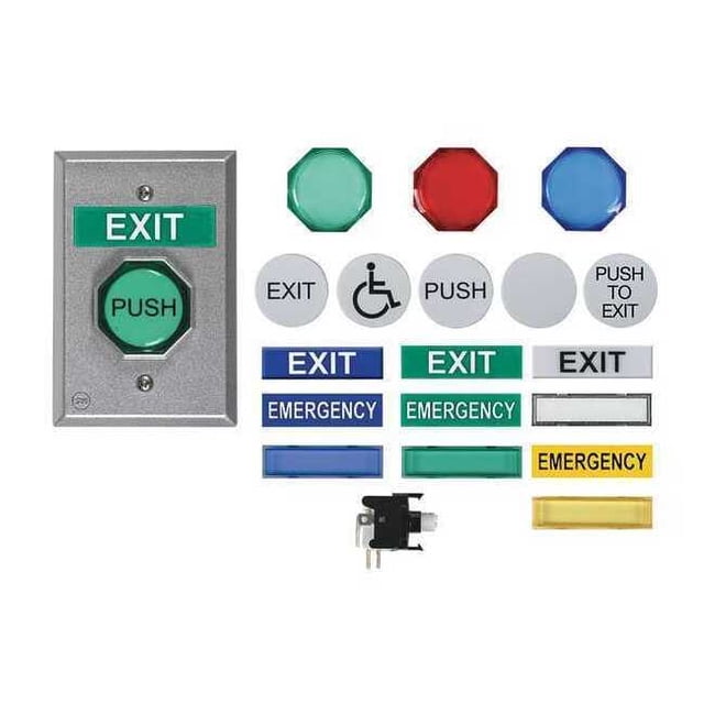 Safety Technology International Universal Push Button Kit UB-1 ...