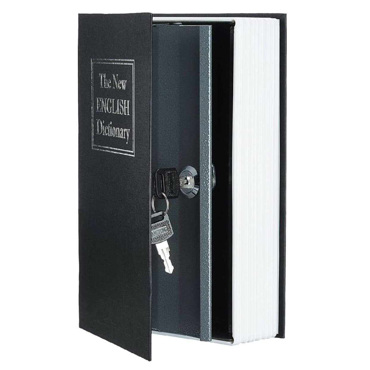 Safety Technology Key Locking Book Safe / Each - Walmart.com