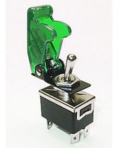 Safety Toggle Switch DPST 20 Amp " Transparent Green" - Walmart.com