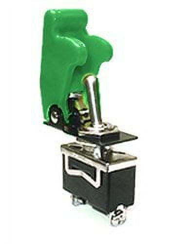 Safety Toggle Switch SPST 20 Amp "Green" - Walmart.com