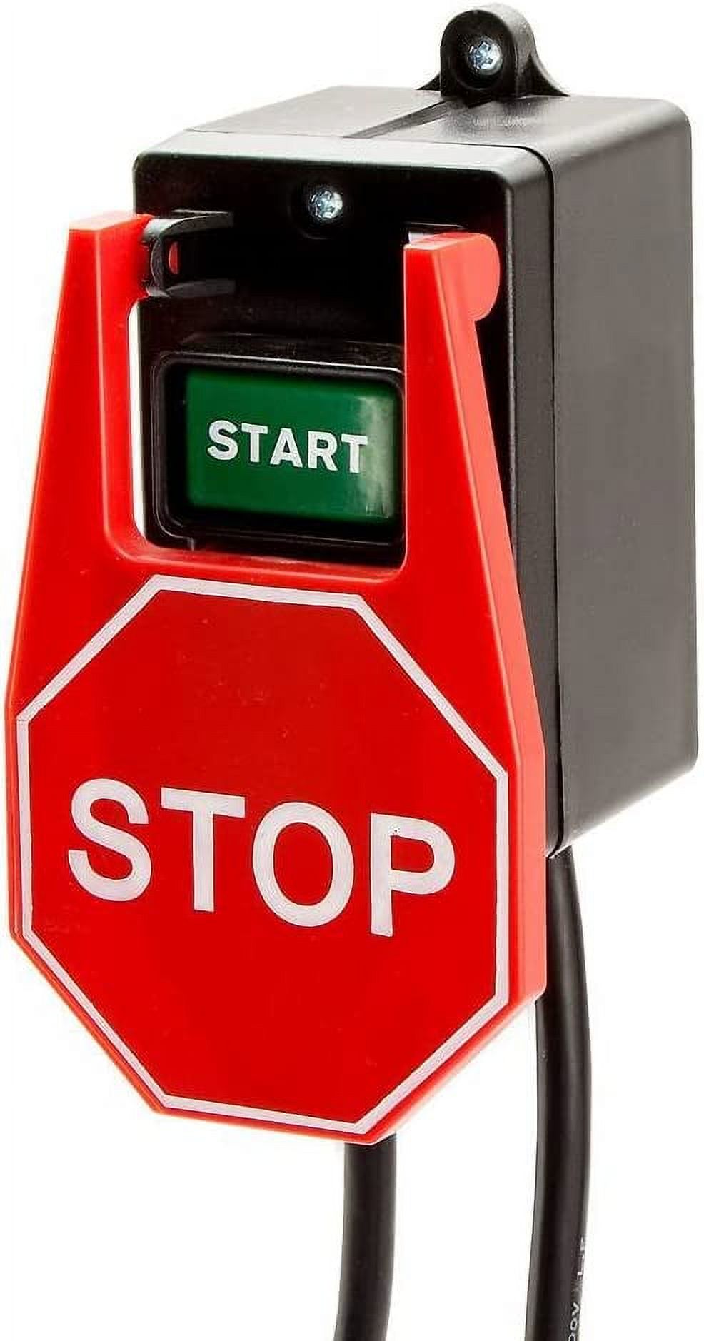 Safety Tool Switch - Heavy-Duty 15 Amp Switch - Stop Paddle to Quickly ...