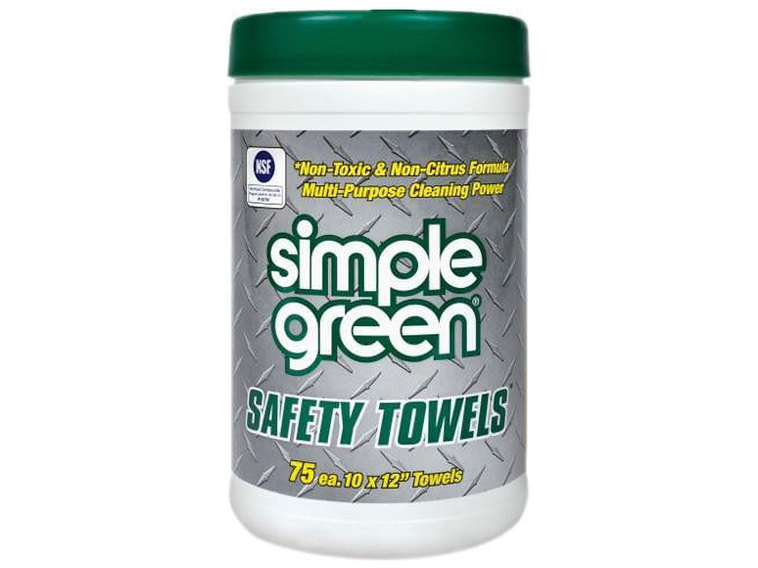 Safety Towels (75/Canister) 10 in. x 11 3/4 in. - Walmart Business Supplies