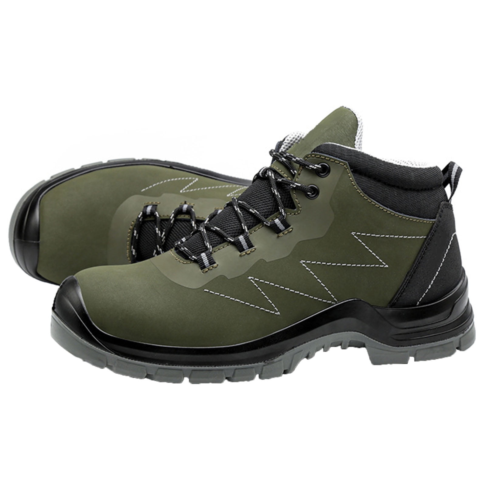 Safety Trainers Men Womens Safety Shoes with Steel Toe Cap Trainers Non ...