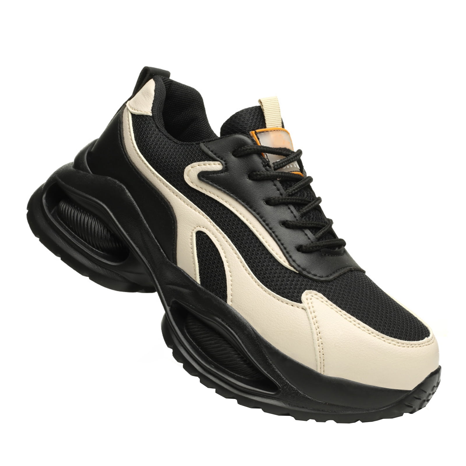 Safety Trainers Mens Steel Toe Cap Trainers Anti-Smashing Safety Shoes ...