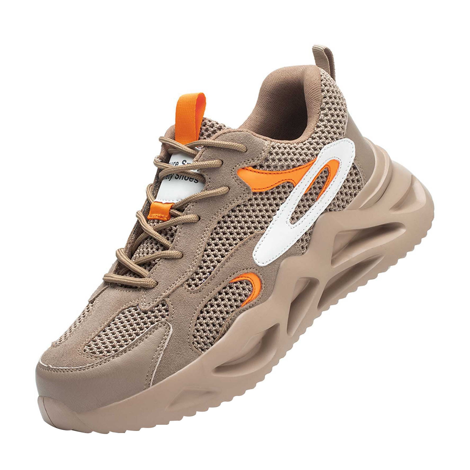 Safety Trainers Mens Steel Toe Cap Trainers Lightweight Non-Slip Safety ...