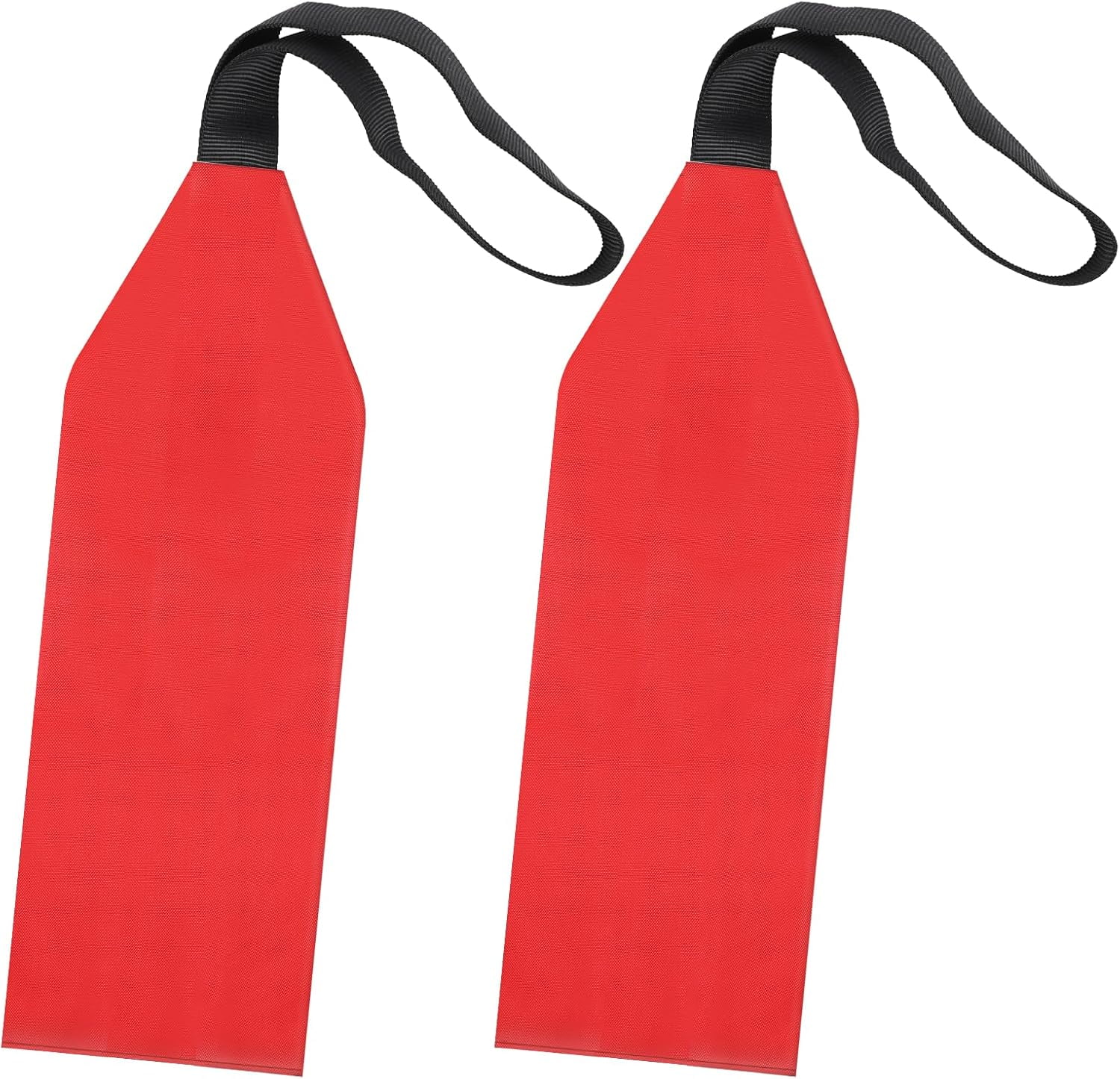 Safety Travel Flag for Kayak, 2 Pcs Red Warning Flags with Webbing ...