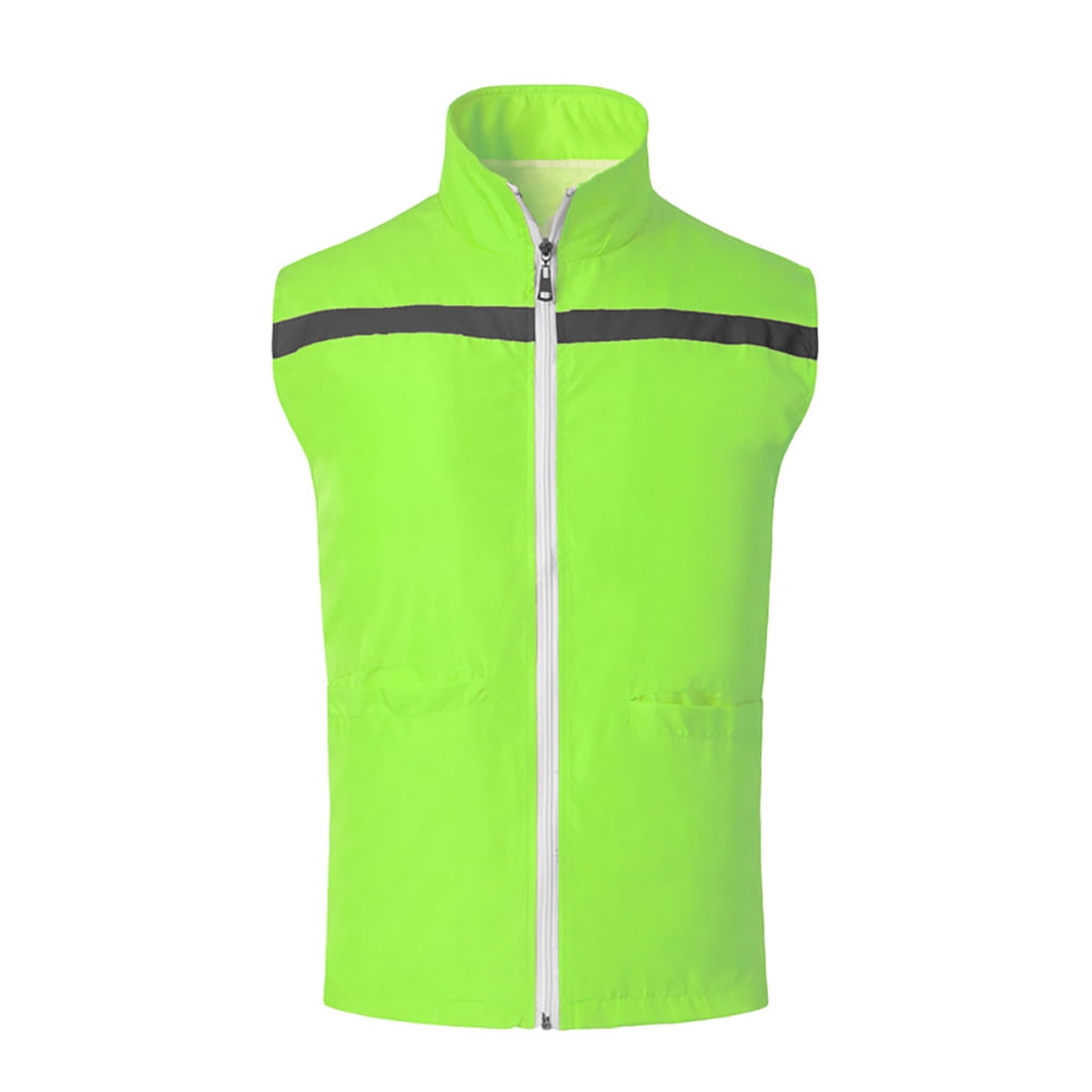 Safety Volunteer Supermarket Uniform Vests-NeonGreen-M - Walmart.com