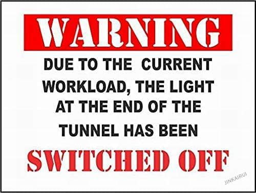 "Safety Warning Reminder" Metal Tin Plaque - Indoor/Outdoor Safety Sign ...